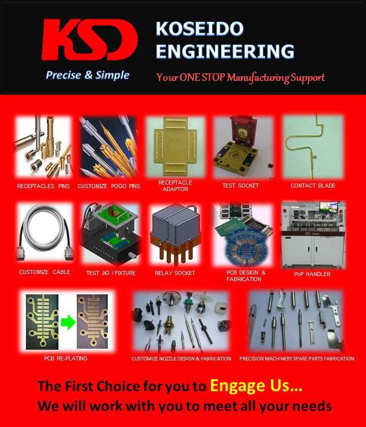KOSEIDO ENGINEERING - Your ONE STOP Manufacturing Support